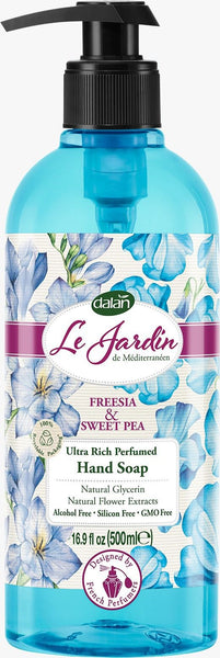 Le Jardin Freesia & Sweet Pea Hand Wash 500mL – Dalan D'Olive Australia